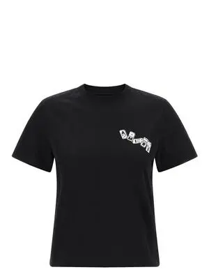 Amiri Domino Cotton T-shirt - Black