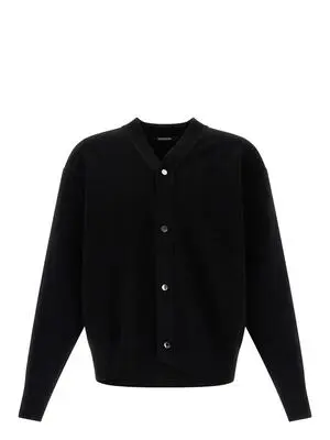 Jacquemus JACQUEMUS Le Cardigan Doppio Cardigan Black