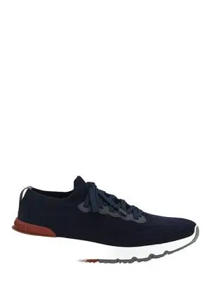 Brunello Cucinelli Cotton Knit Runners - Blue