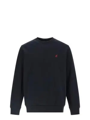 Gramicci GRAMICCI Cotton Embroidered Sweatshirt Blue