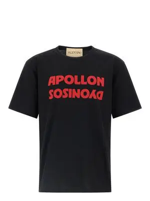 Valentino Garavani Apollon/dyonisos' T-shirt - Black