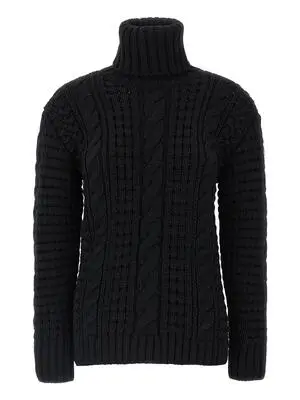 MONCLER MONCLER GENIUS Moncler X Edward Enninful Tricot Turtleneck Sweater