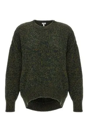 Loewe Double Neck Sweater - Green