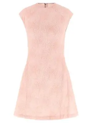 ROTATE BY BIRGER CHRISTENSEN Mesh Dress - Pink