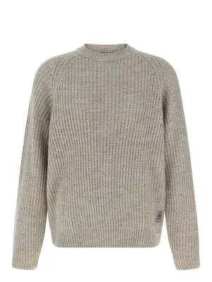 Carhartt Work In Progress Firth Knitted Sweater - Beige