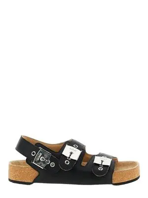 Balenciaga X Scholl Sandals - Black