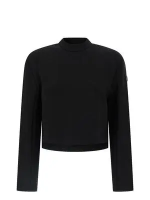 Moncler X Edward Enninful Scuba-effect Sweatshirt - Black