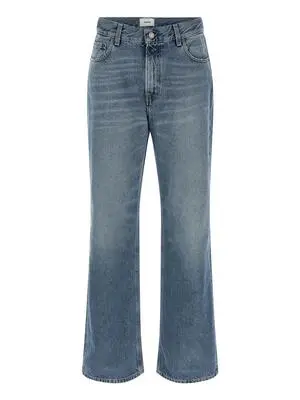 HAIKURE Korea Nordic Denim Jeans - Blue