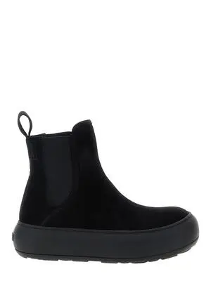 MOSCHINO MOSCHINO Ollie Suede Sneakers