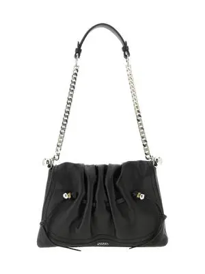 Isabel Marant Étoile Bolton Leather Shoulder Bag - Black