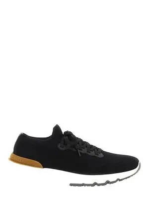 Brunello Cucinelli Lace-up Fabric Sneakers With Rubber Sole - Black
