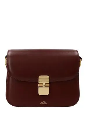 A.p.c. A.P.C. Grace Cross Body Bag Bordeaux