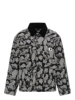 Carhartt Work In Progress Tapestry Chore Coat Jacket - Gray