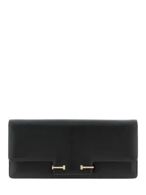 TOM FORD Supple Grain Shoulder Bag - Black