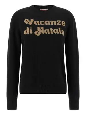 MC2 SAINT BARTH MC2 SAINT BARTH Queen Vacanze Di Natale Sweater Black