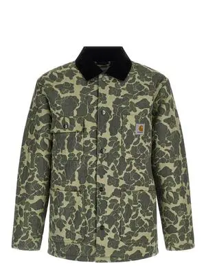 Carhartt Work In Progress Tapestry Chore Coat - Green
