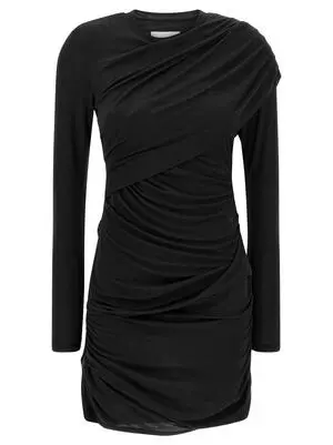 MARANT ETOILE Denise Mini Dress - Black