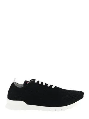 Kiton Textured Running Sneakers - Black