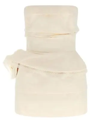 MAGDA BUTRYM MAGDA BUTRYM RE26 Dress 01 Cotton And Silk Blend Mini Dress