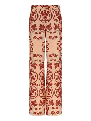 F.R.S FOR RESTLESS SLEEPERS F.R.S. - FOR RESTLESS SLEEPERS Elena Silk Twill Trousers