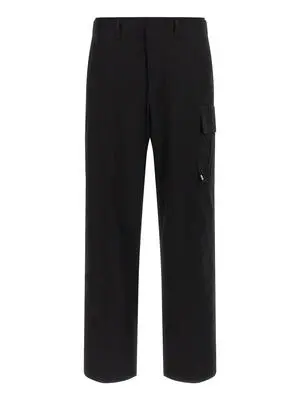 Fendi Gabardine Trousers - Black