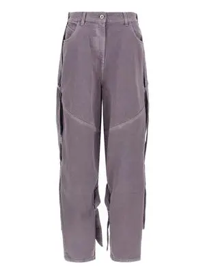 ATTICO THE ATTICO Garment-Dyed Cotton Denim Jeans