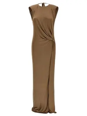 Elisabetta Franchi Red Carpet Gown - Beige