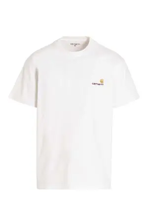 Carhartt Work In Progress American Script' T-shirt - White