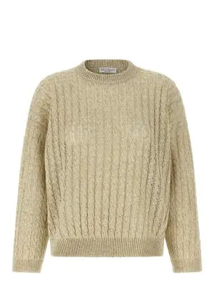 BRUNELLO CUCINELLI BRUNELLO CUCINELLI Dazzling Cable Sweater