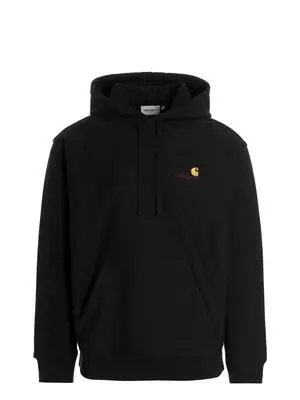 Carhartt Work In Progress American Script' Hoodie - Black