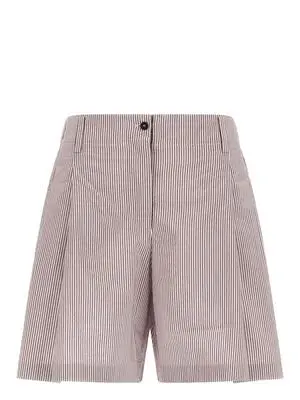 BRUNELLO CUCINELLI BRUNELLO CUCINELLI Striped Baggy Shorts