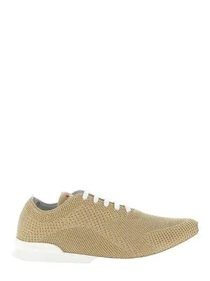 Kiton Knitwear Fabric Sneakers - Beige