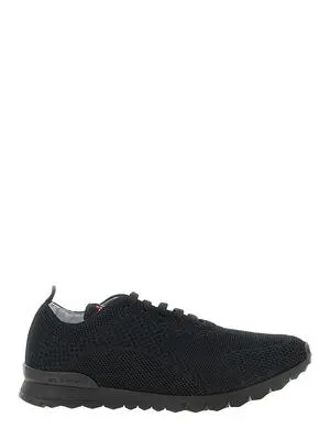 Kiton Fitb Knit Sneakers - Black