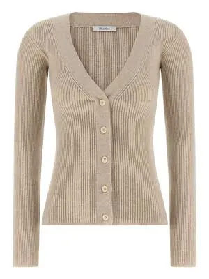 MAX MARA MAX MARA Ribbed Wool And Cashmere Pullover