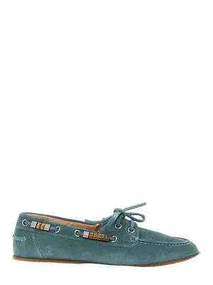 PINKO PINKO Grace 01 Suede Boat Shoe