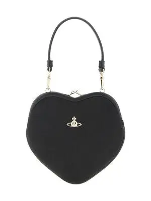 VIVIENNE WESTWOOD Belle Heart Frame Purse' Handbag - Black