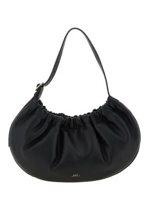 A.p.c. A.P.C. Ninon Hoop Shoulder Bag Black