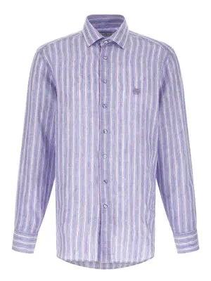 Etro Striped Linen Shirt - Multi
