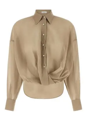 BRUNELLO CUCINELLI BRUNELLO CUCINELLI Taffeta Shirt