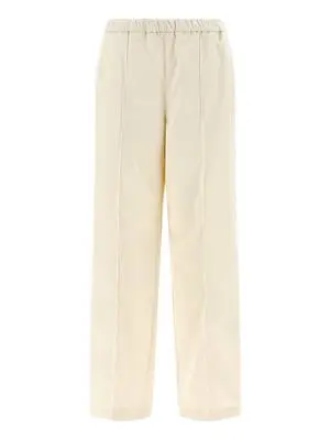 FABIANA FILIPPI FABIANA FILIPPI Cotton Gabardine Straight Leg Trousers