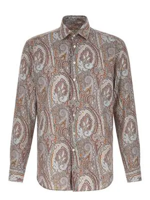 Etro Floral Paisley Shirt Multi