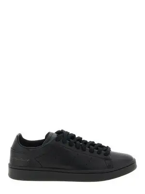 Y3 Stan Smith Leather Sneakers - Black
