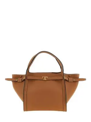 TOD'S Tim Shopping Bag - Brown