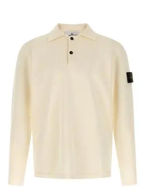 Stone Island 5100024' Polo Shirt - Beige