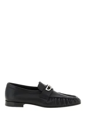 CHRISTIAN LOUBOUTIN Mocallista Nappa Leather Loafers - Black