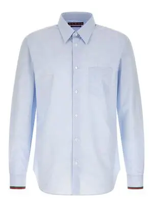 Gucci Striped Shirt - Light Blue