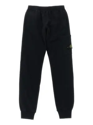 Stone Island Jogging Logo Badge - Black