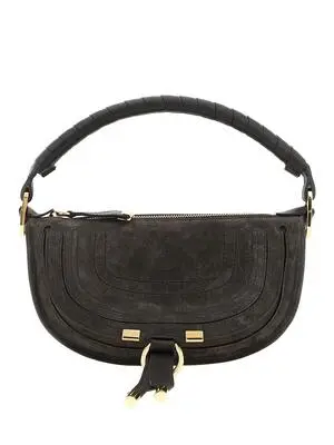 Chloé CHLOÉ Marcies Mini Shoulder Bag Brown