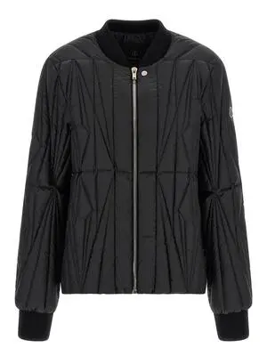 Rick Owens Moncler Geocamo Flight Down Jacket - Black