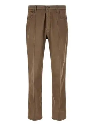 Prada Cotton Denim Jeans - Brown